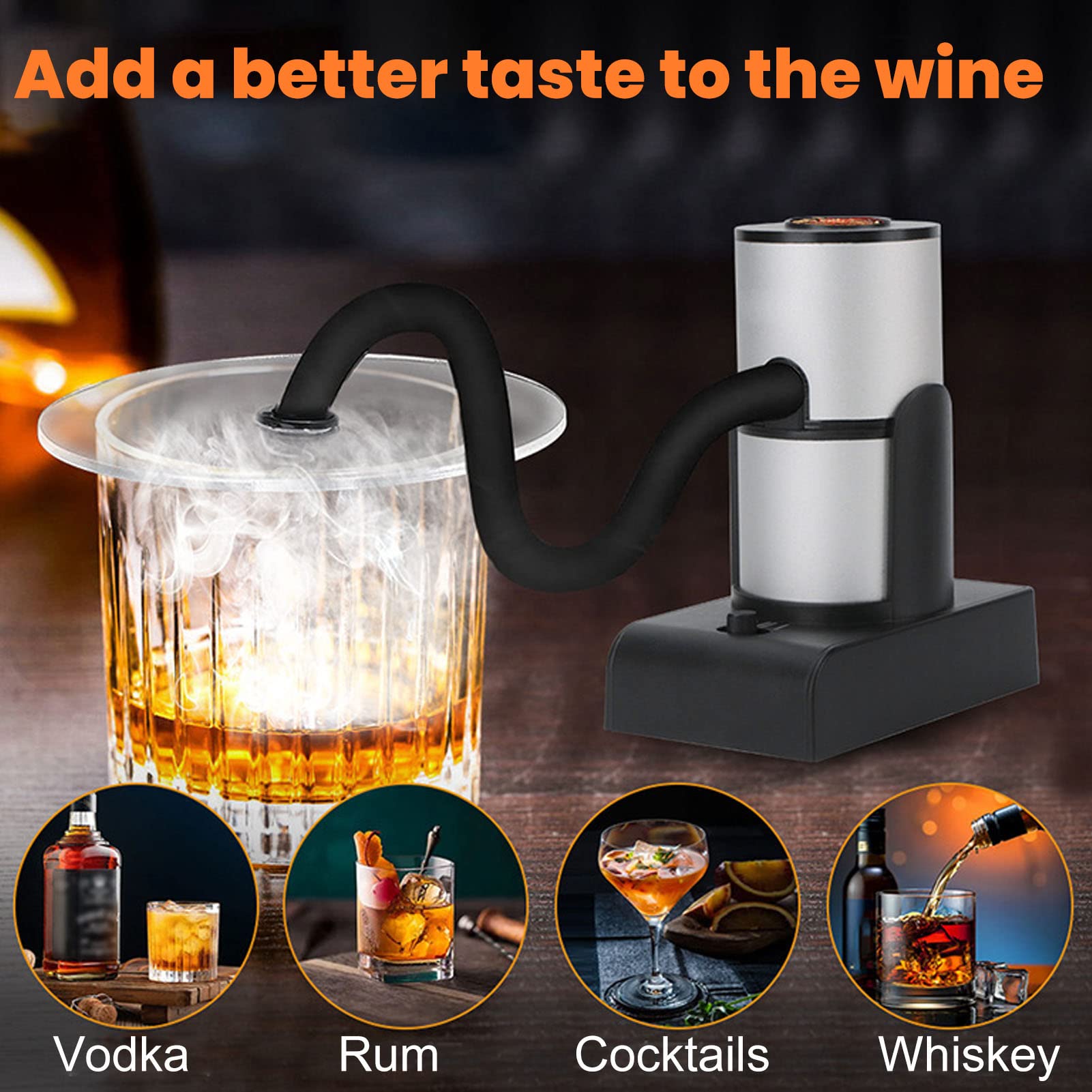 Snapklik.com : Smoking Gun, Portable Smoker Infuser Handheld Cocktail ...