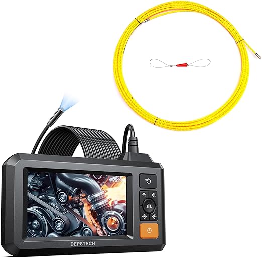 Amazon.com: DEPSTECH DS300SE Industrial Borescope with Bluart 3.0 Tech ...