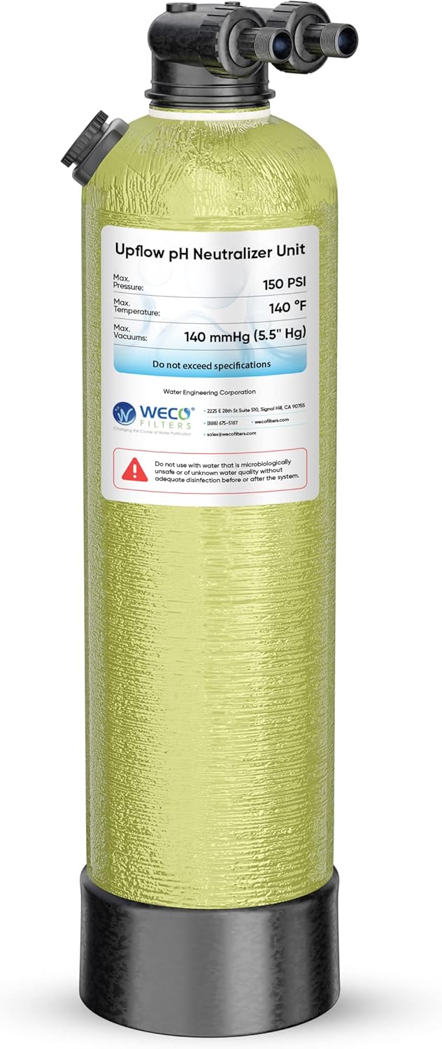 Amazon.com: WECO Calcite/Corosex Upflow System for Acidic Water ...