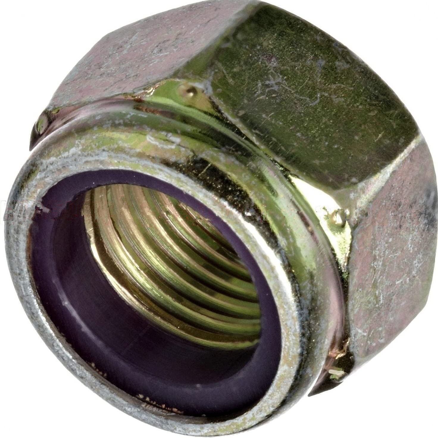 Grade 8 Nylon Insert Hex Lock nut Nut Assortment Zinc Plated / 660pcs ...