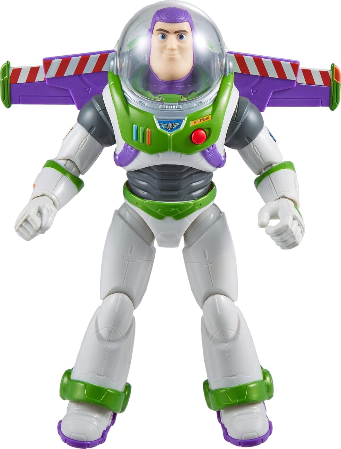 Disney Pixar Lightyear Talking Action Figure, Jetpack Adventure Buzz ...
