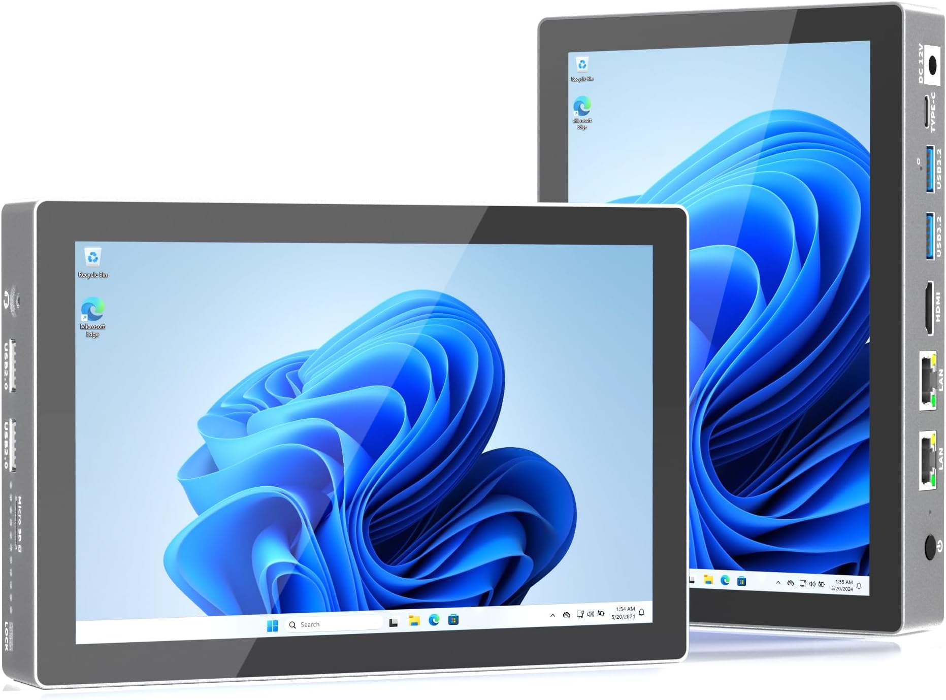 Amazon.com: HIGOLEPC Mini PC Win 11 PRO, Celeron J4125 Mini Computer, 8GB DDR4 128GB EMMC Mini ...