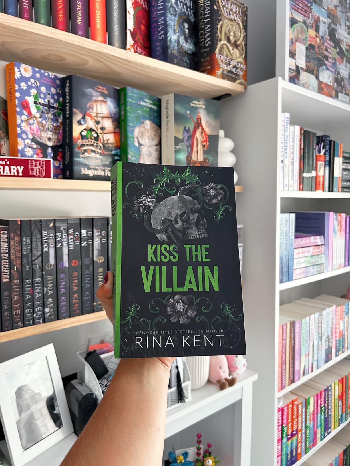 Kiss the Villain: A binge-worthy dark college romance from the New York ...