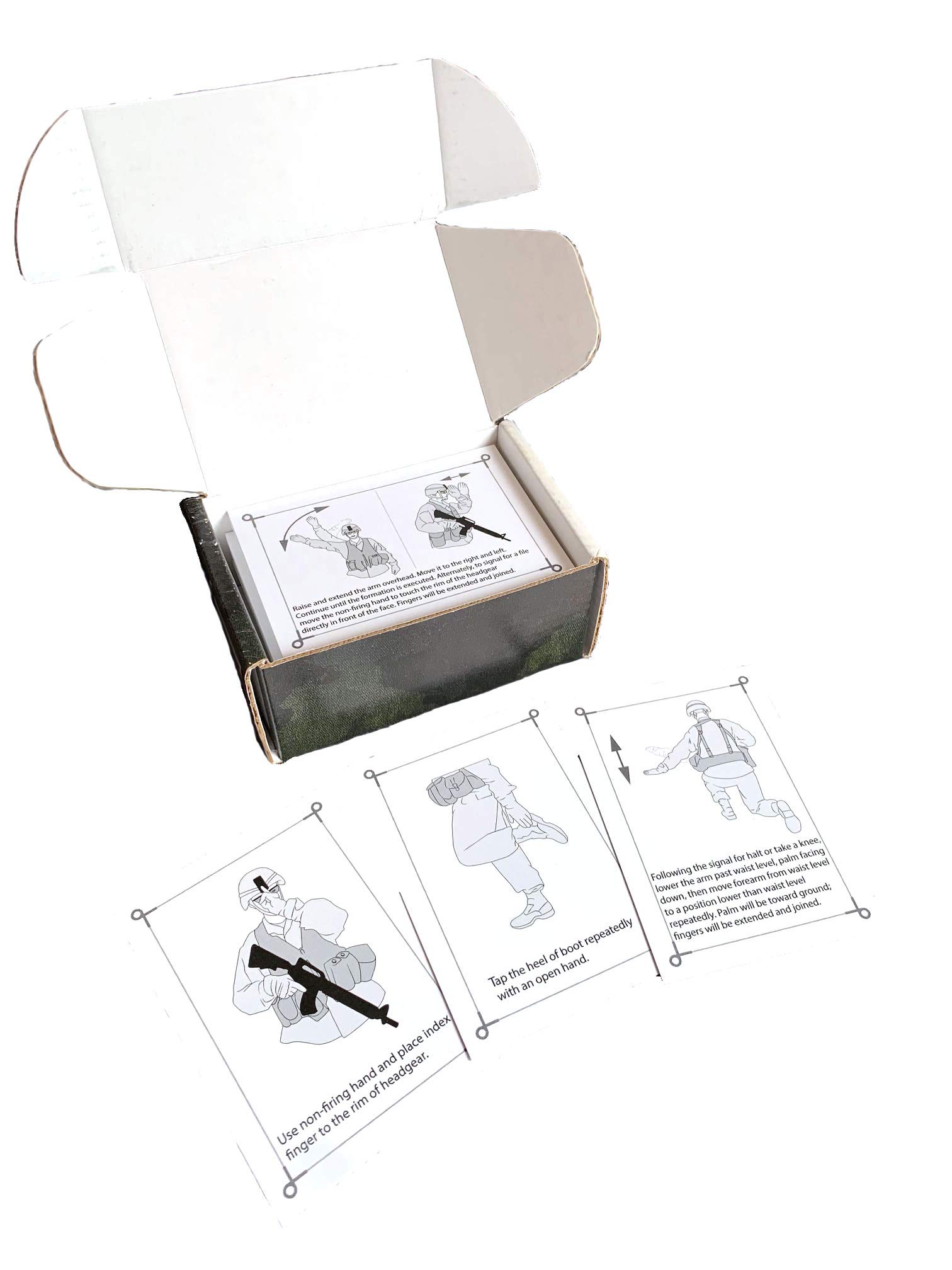 Buy Army Flashcards - Military Hand and Arm Signals | 100 of The Most ...