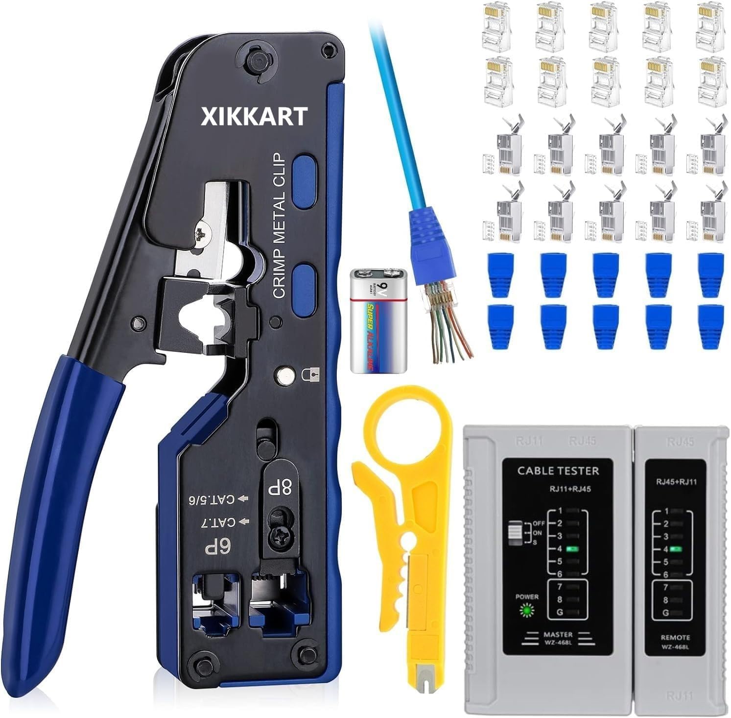 Inditrust Rj45 Rj11 Crimping Tool, KD-1 Professional Punch Down Tool ...