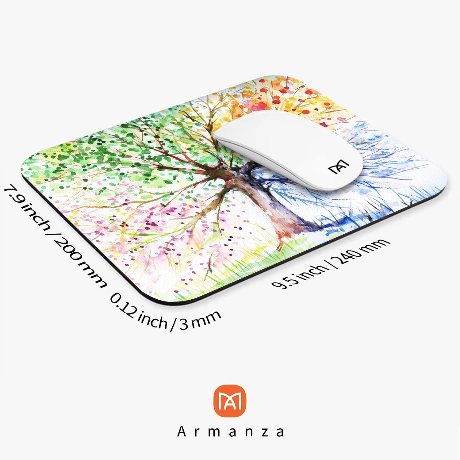 Square Mouse Pad Tree of Life,Personalized Premium-Textured Custom ...