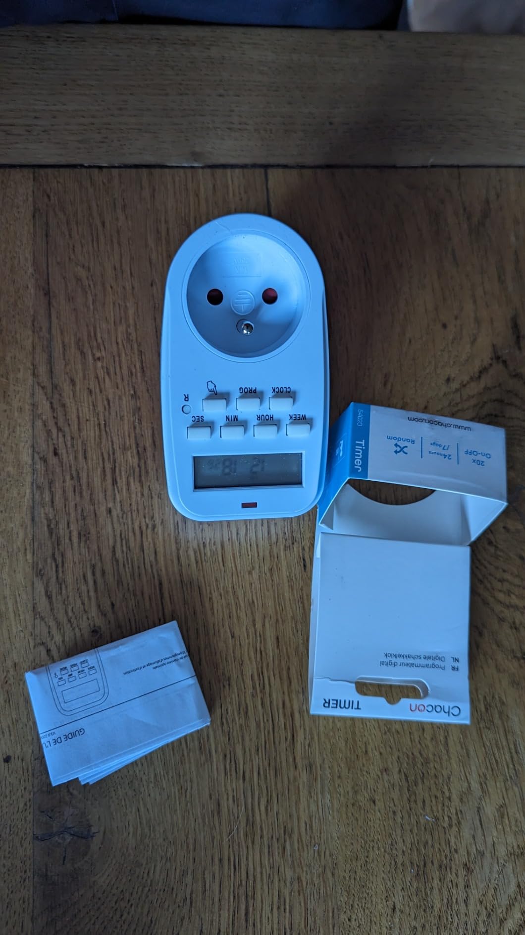 CHACON Programmateur Digital : Amazon.fr: Bricolage