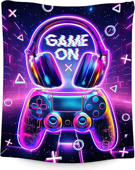 Amazon.com: COZYAURA Gaming Blanket - Gamer Blankets for Boys Gifts for ...