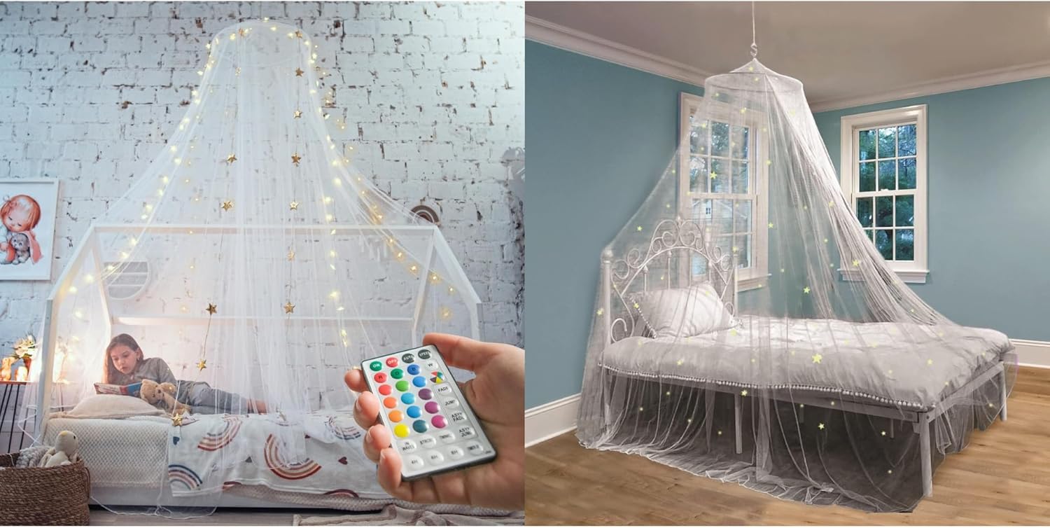 Amazon.com: Bollepo The Ultimate Canopies Bundle - White LED & White ...