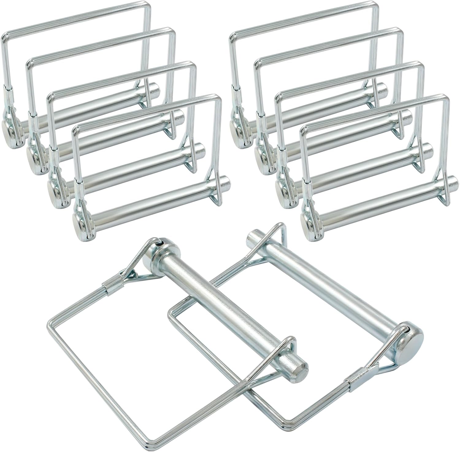 Amazon.com: Kmitmuk 10 Pcs Square Shaft Locking Pin Pto Pin, 5/16" Wire ...