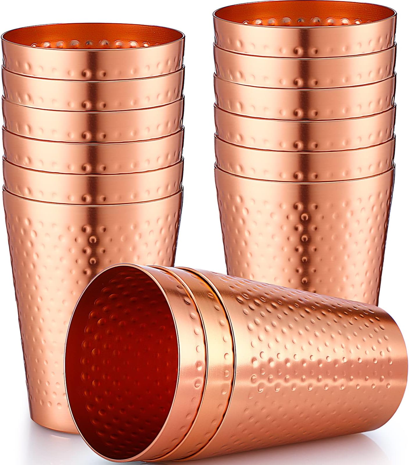 Amazon.com | ROYAL SAPPHIRE Pure Copper Glass for Drinking Water ...