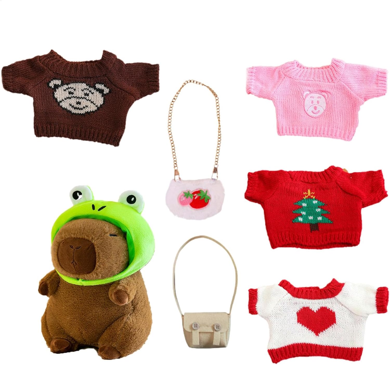 Amazon.es: Capybara relleno - Lindo peluche de capibara con ropa | Los ...