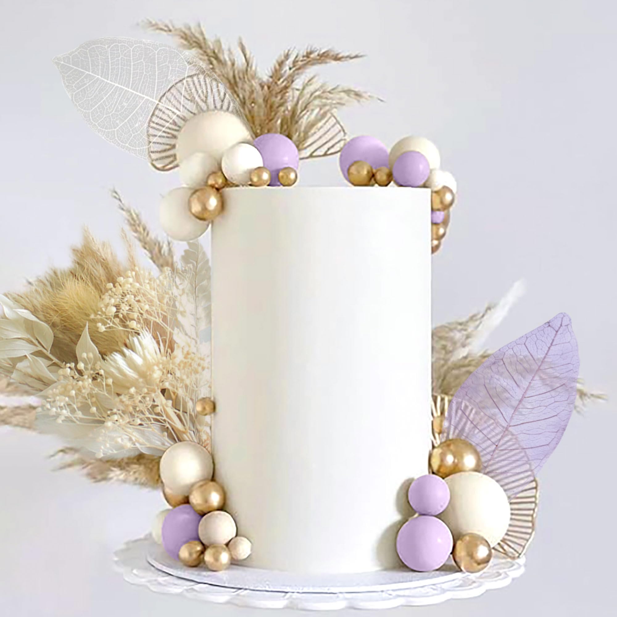 Snapklik.com : Purple Cake Topper Boho Cake Decorations Cake Flowers ...