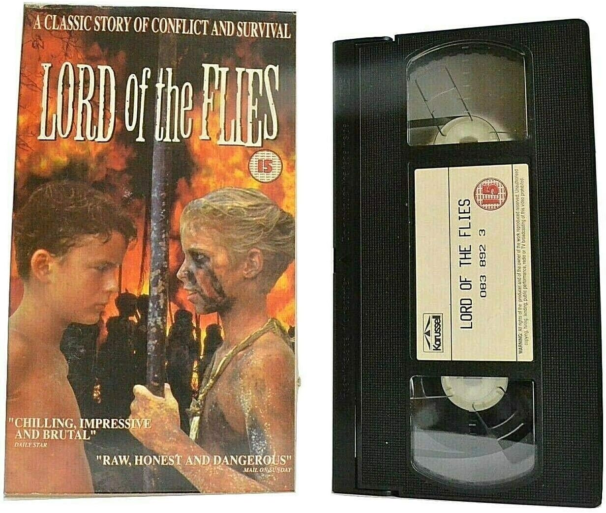Amazon.com: Lord of the Flies [VHS] : Balthazar Getty, Chris Furrh ...