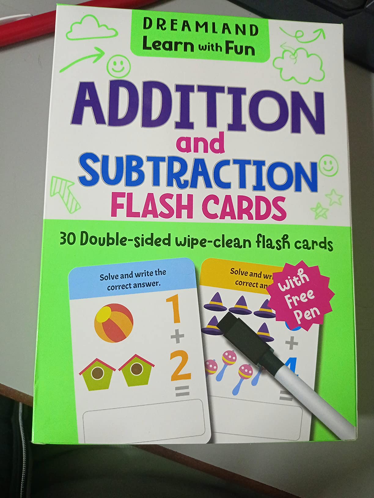 Buy Flash Cards Addition and Subtraction? - 30 Book Online at Low ...