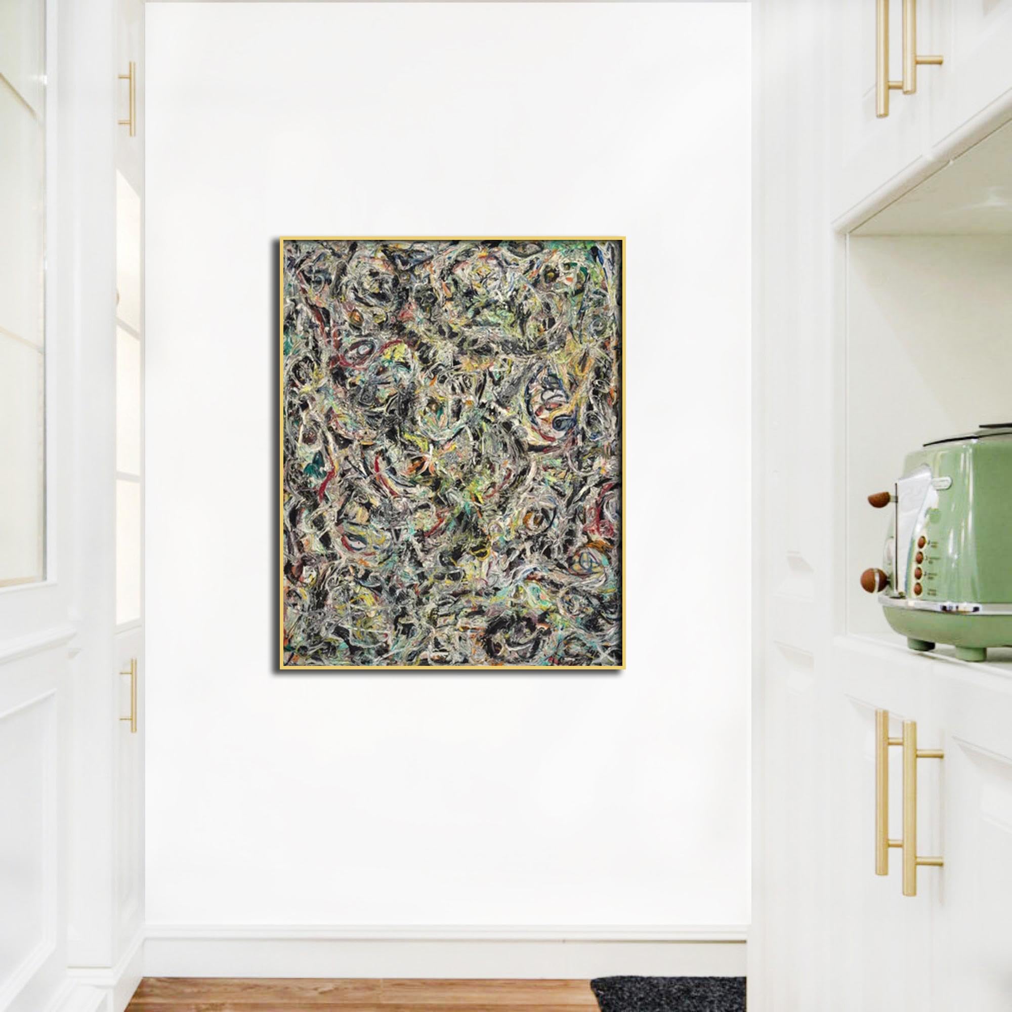 Jackson Pollock Eyes In The Heat