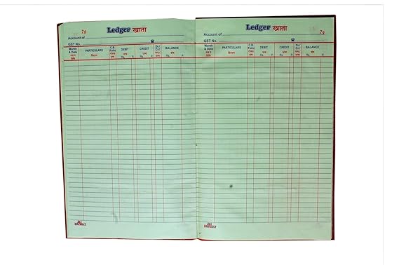 Account Book Ledger Register Note Book (70 GSM, Pages 150) : Amazon.in ...