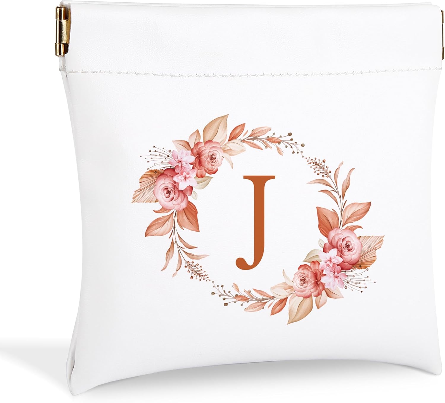 Amazon.com: Initial Letter Pocket Cosmetic Bag,Pouches for Purse ...