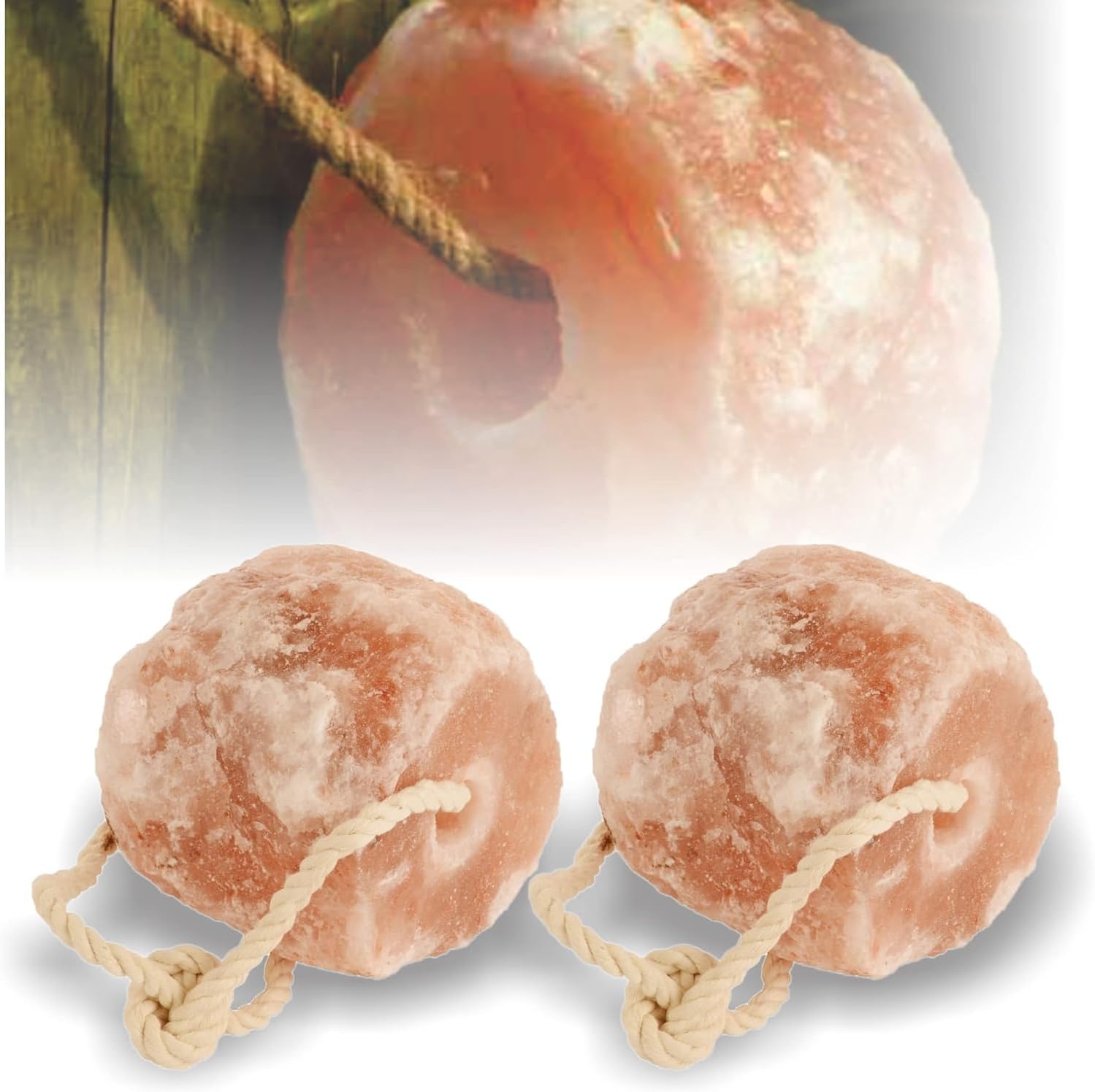 Dog Licking Himalayan Salt Block for Dogs Mineral Supplement for Long ...