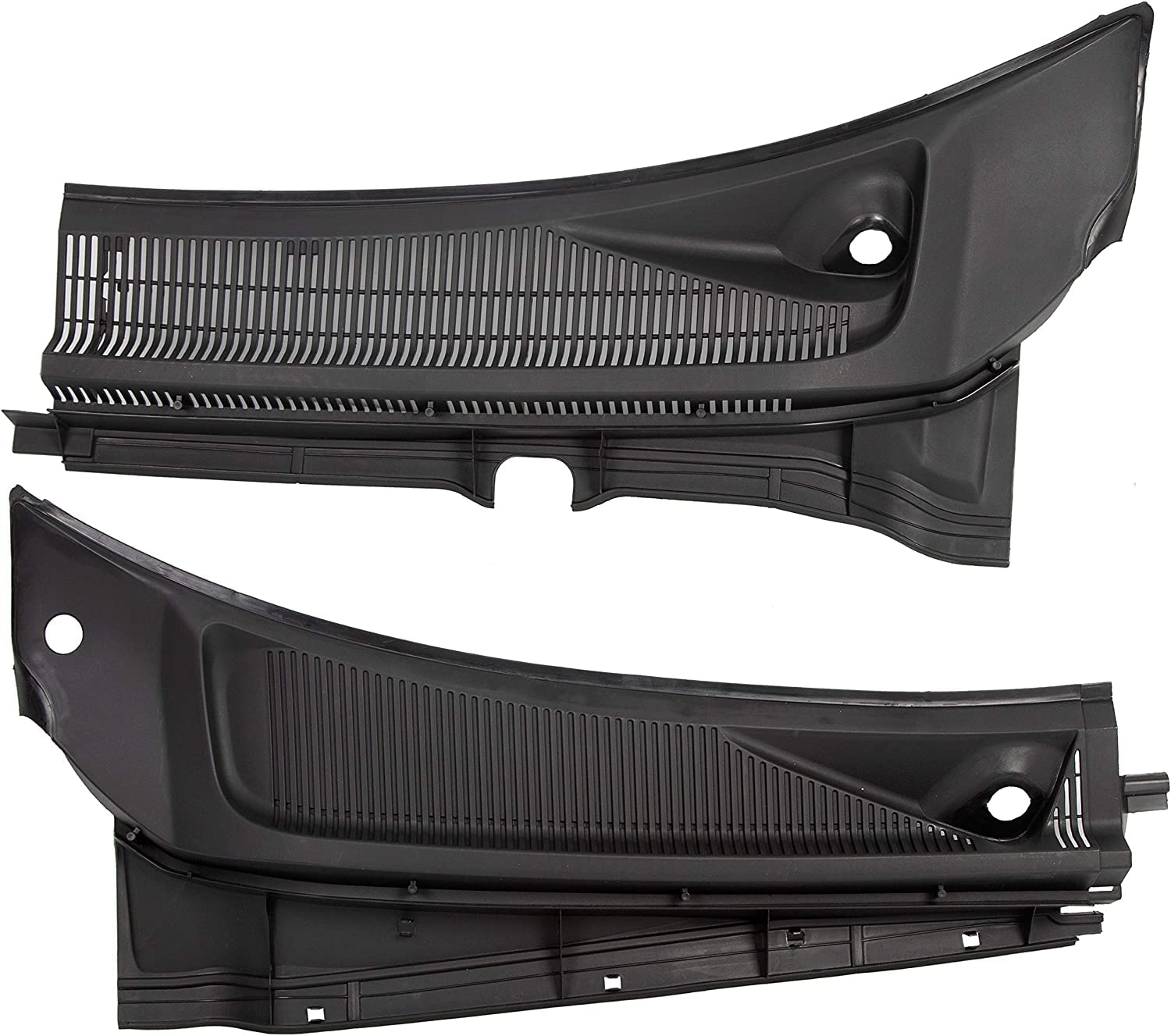 Amazon.com: HECASA Windshield Wiper Cowl Panel Grille Set Compatible ...