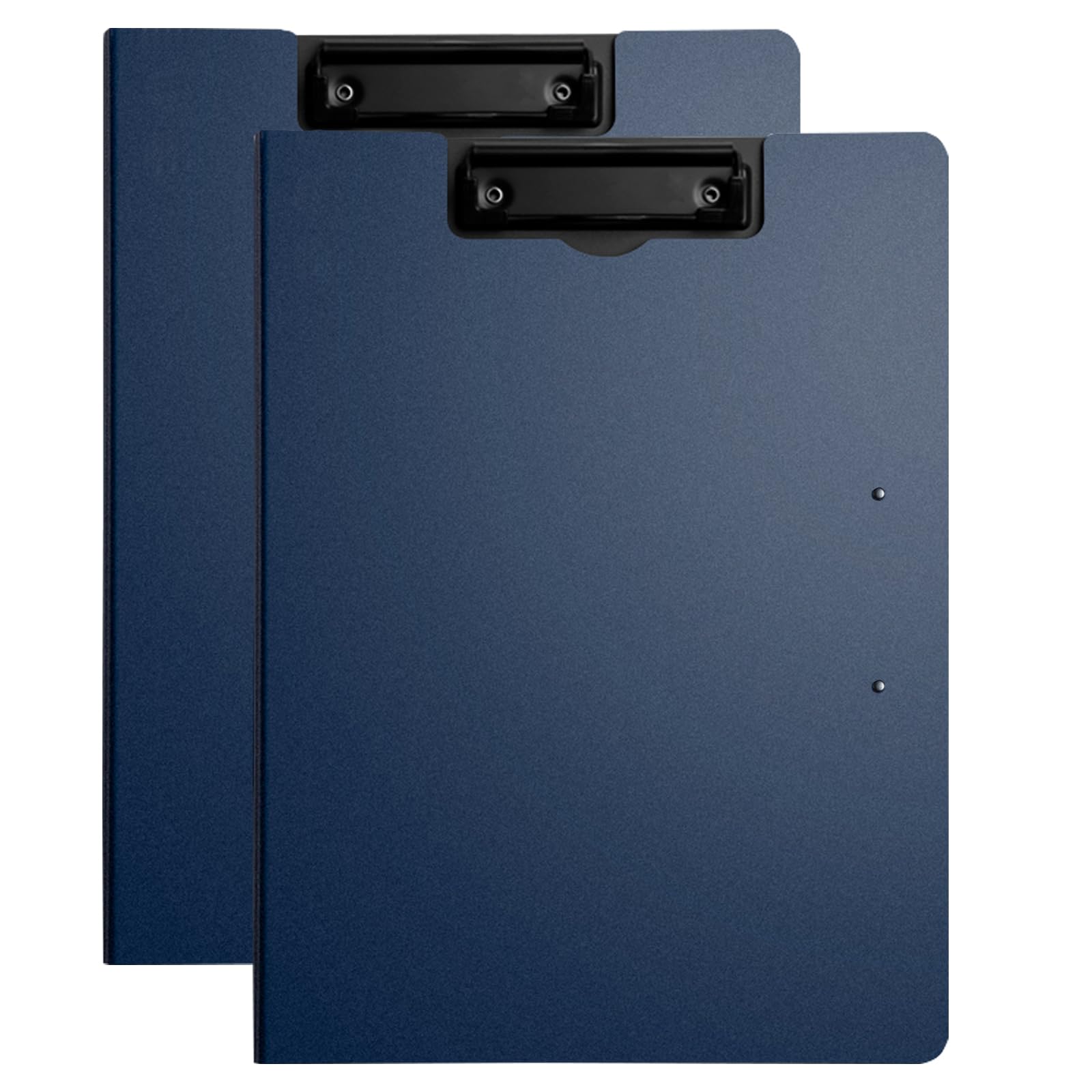 A4 Clipboard with Cover, 2 Pack Clipboards with Double Clips File ...