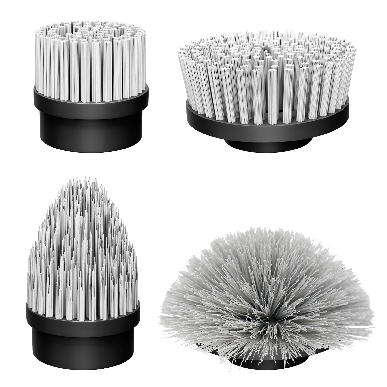 Amazon.com: 4 Replaceable Cleaning Brush Heads for Spin Scrubber ...