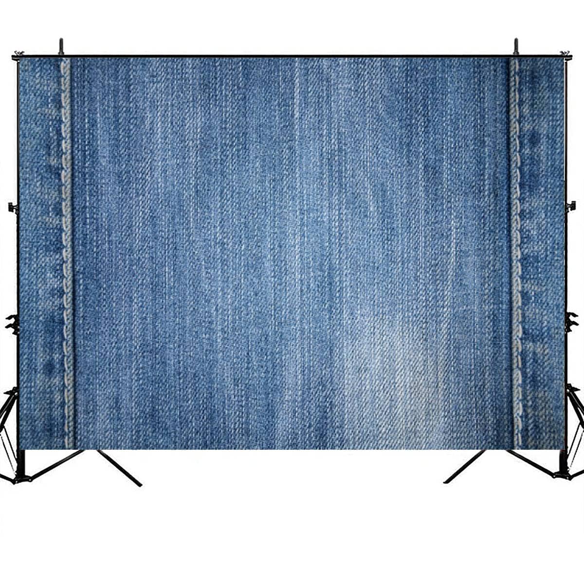 Amazon.com : Jeans Texture Denim Fabric Photography Backdrop ...