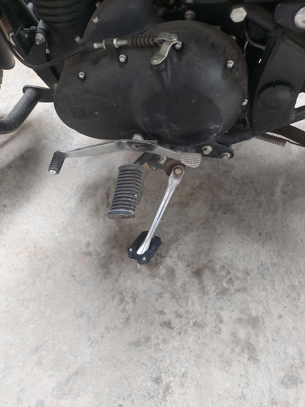 Grandbiker Side Stand Extender Compatible with/for Royal Enfield ...