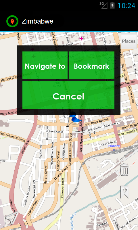 Zimbabwe Vector Offline Map: Easy Navigation - App on Amazon Appstore