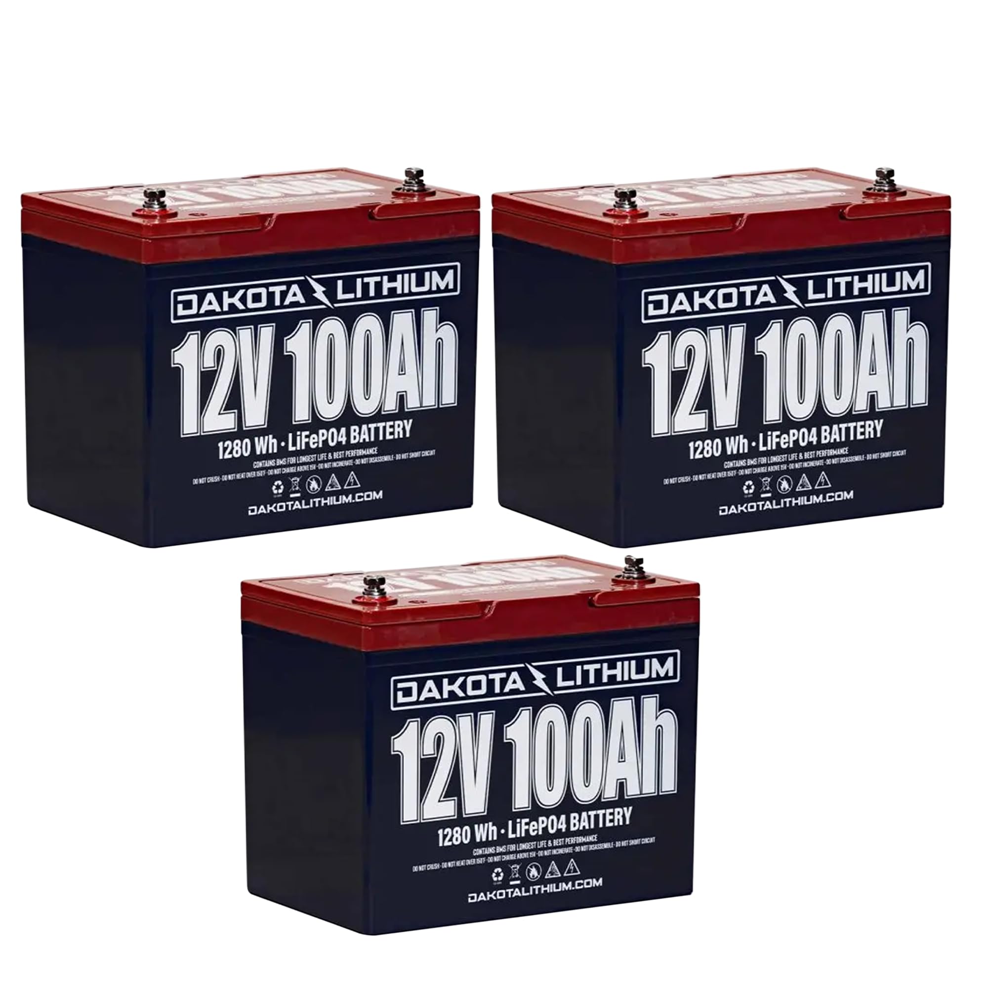 Amazon.com: Dakota Lithium - 36V 100ah Trolling Motor Deep Cycle ...