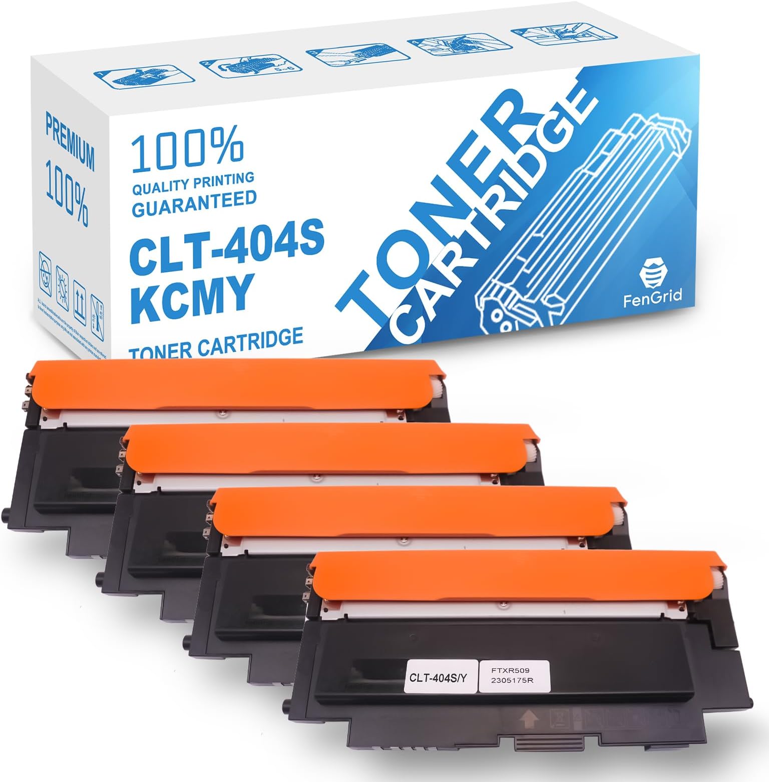 Amazon.com: CLT-404S Toner Cartridge Replacement for Samsung CLT-K404S CLT-C404S CLT-M404S CLT ...