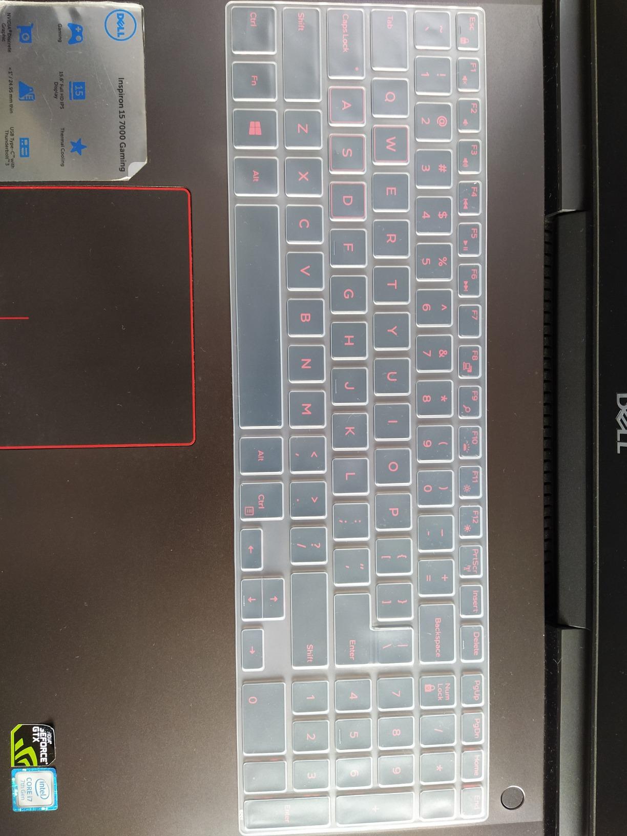 Saco Keyboard Skin Cover for Dell Inspiron 15-3567 15.6-inch Laptop ...