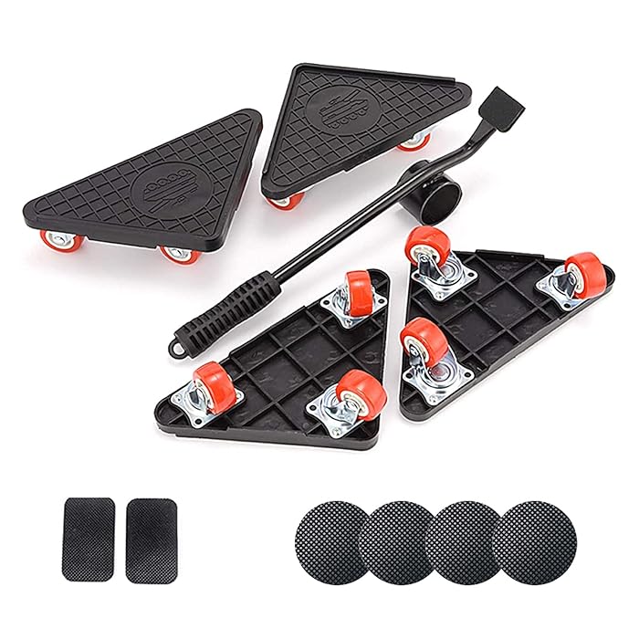 Buy JHCHU Moving Dolly Furniture Dolly for Heavy Objects, Stable ...