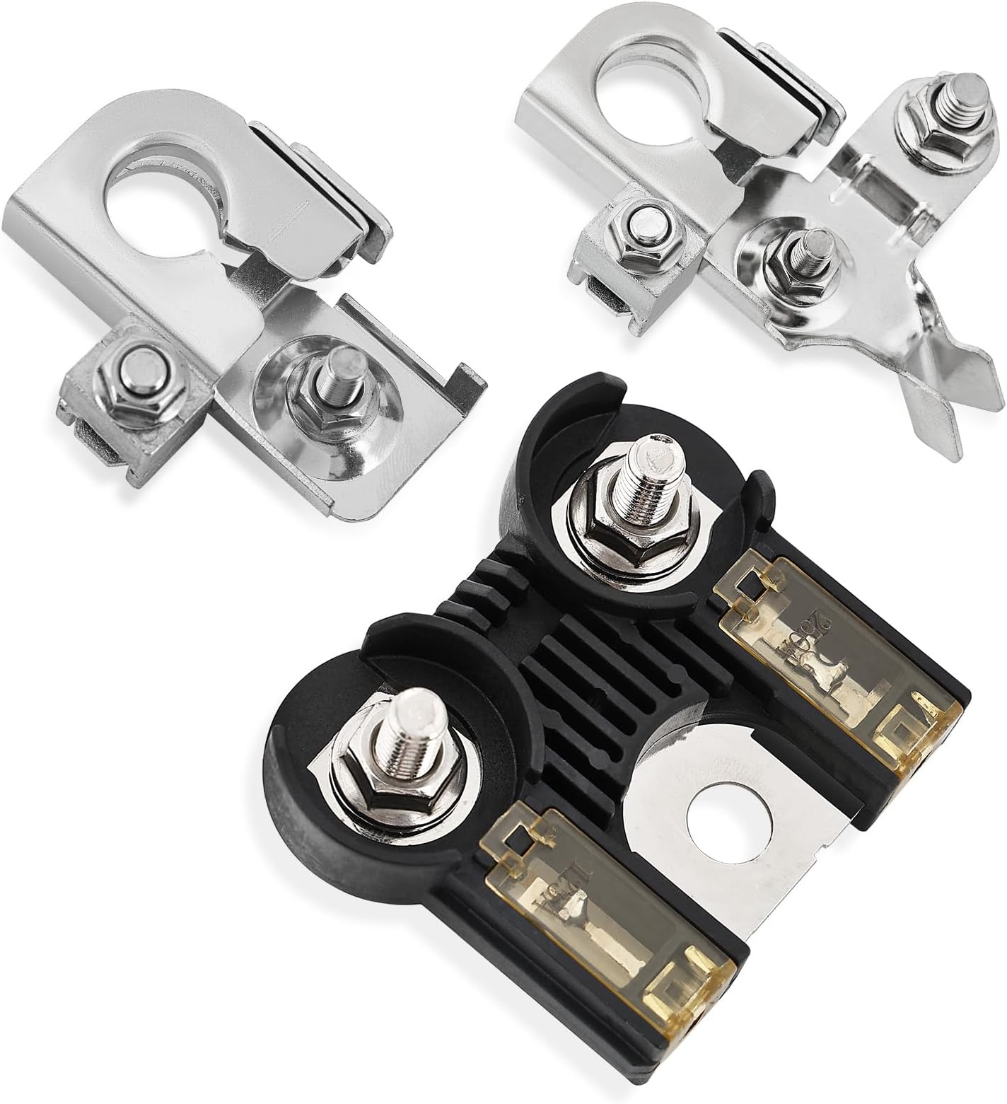 Amazon.com: Battery Fuse & Positive/Negative Terminal Clamps AL3Z-14526-AA BFT BT4Z-14450-AA ...