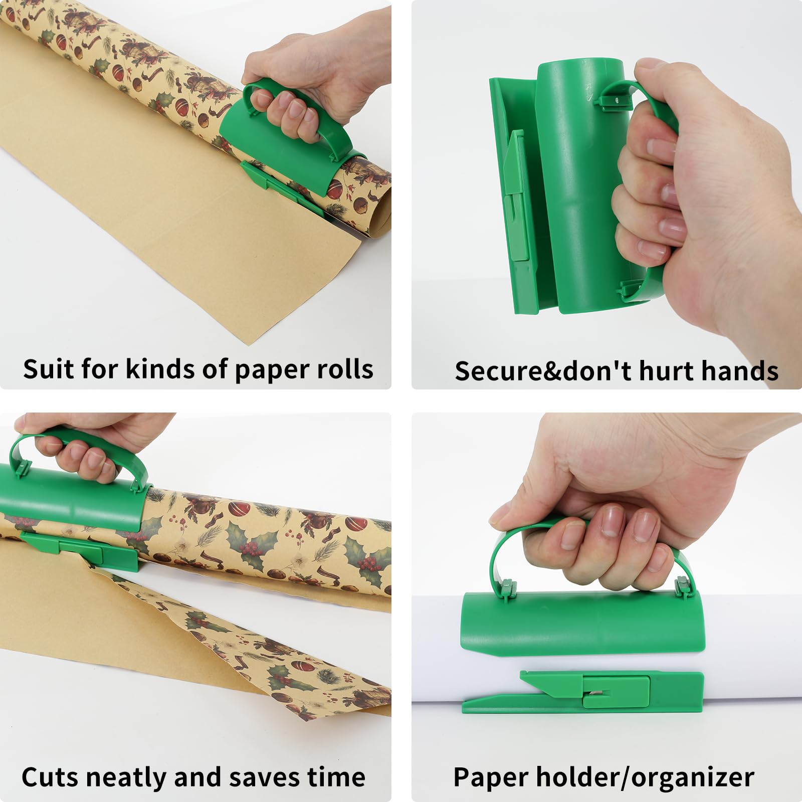 Upgrade Christmas Wrapping Paper Cutter Sliding Cutter,Sliding ...