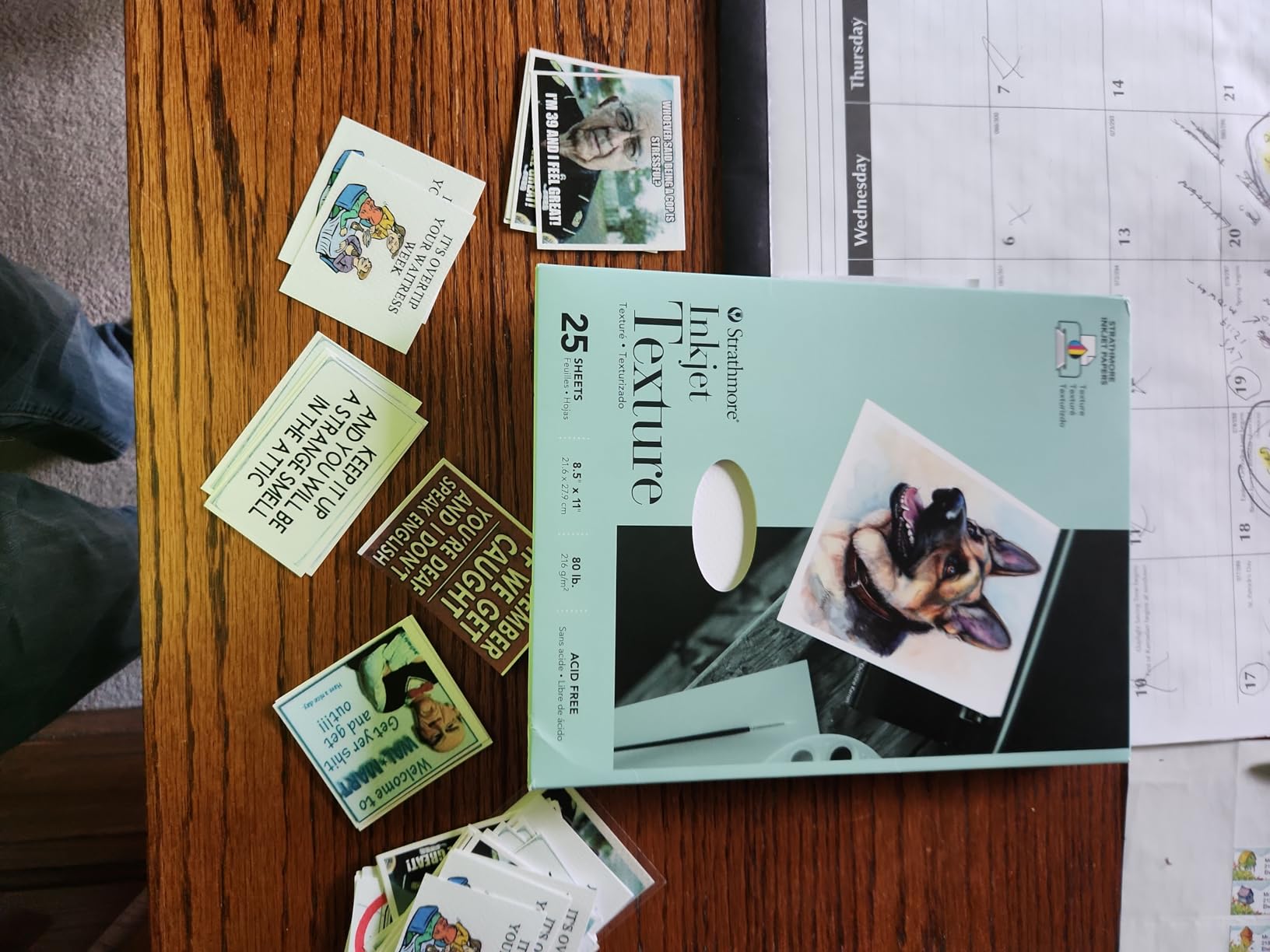 Amazon.com: Strathmore 59-701 Textured Inkjet Paper, 8.5"x11", 25 ...