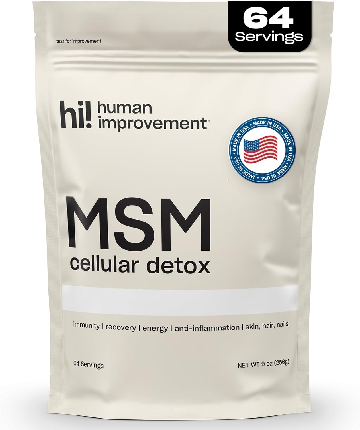 Amazon.com: Pure MSM Powder | Organic Sulfur Powder for Skin, Hair, and ...