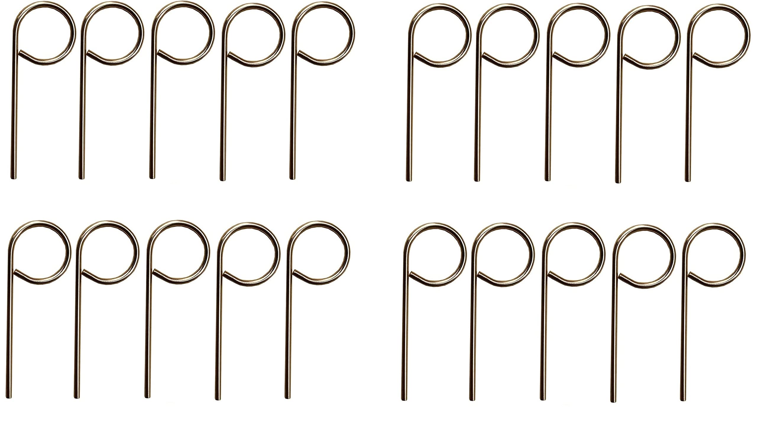 20 Pack Emergency Keys for Bed&Bath Interior Door Locksets Key Pin for ...