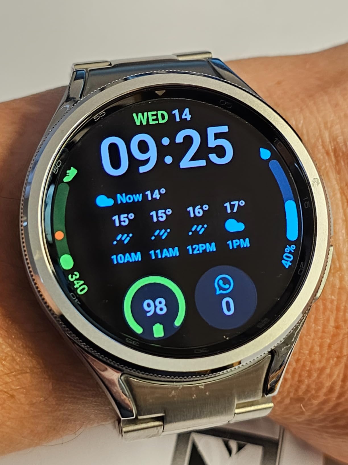 Samsung Galaxy Watch 6 Classic R960 47mm, NFC, BT 5.3, Silver EU SM ...