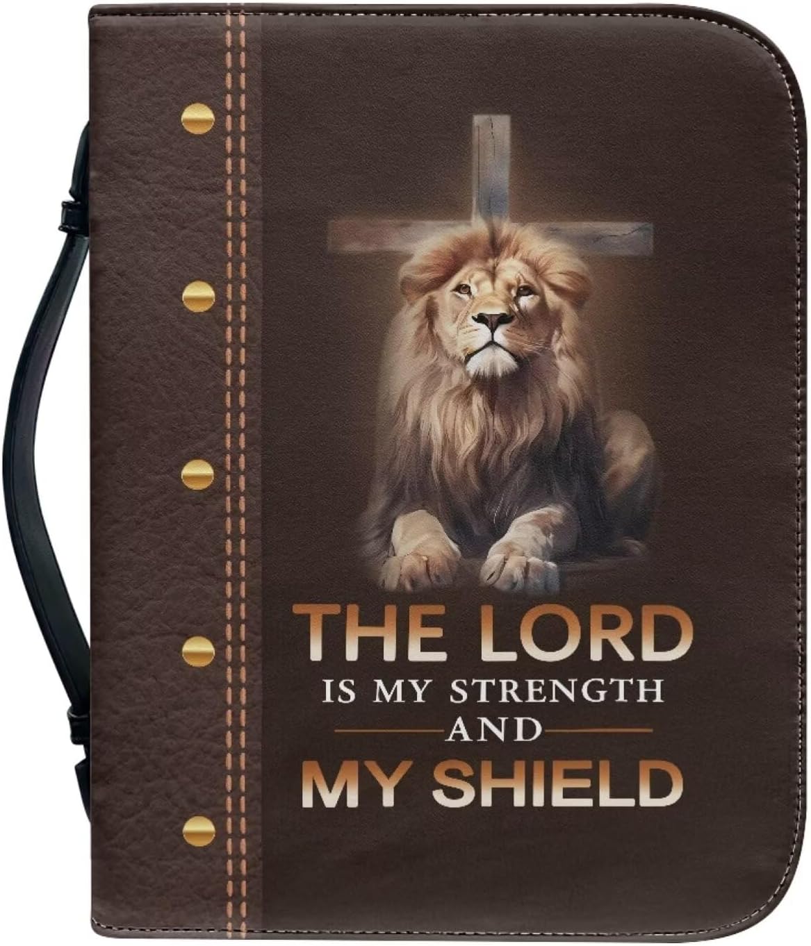 Amazon.com: Leather Bible Cover, Leather Book Cover for Men and Women ...