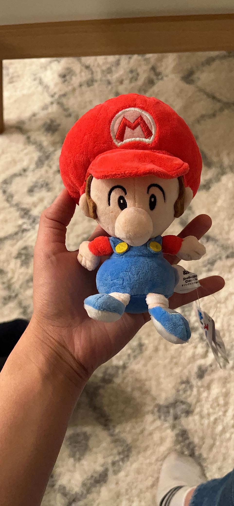 Amazon.com: World of Nintendo Baby Mario Plush from Mario Bros Universe ...