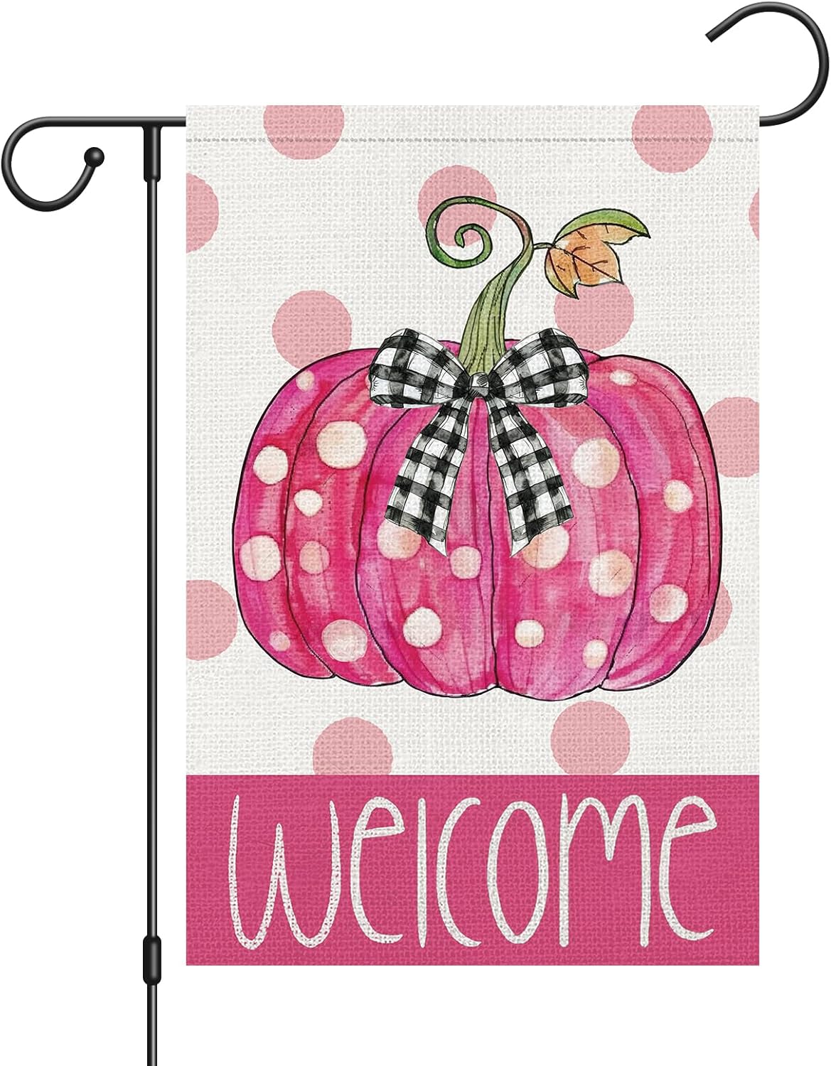 Amazon.com : Wodison Welcome Fall Garden Flag 12x18 Inch Double Sided ...