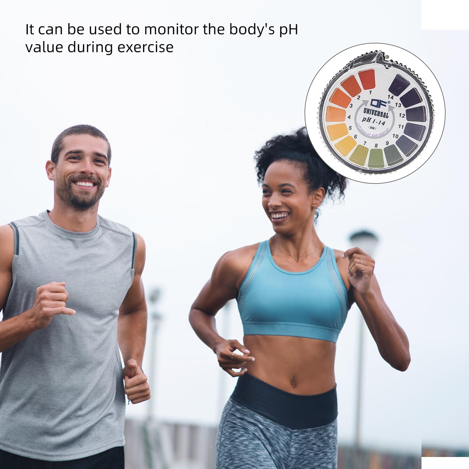Snapklik.com : 3 Roll PH Test Strips, 5M/Roll PH 1-14 Instant Read PH ...