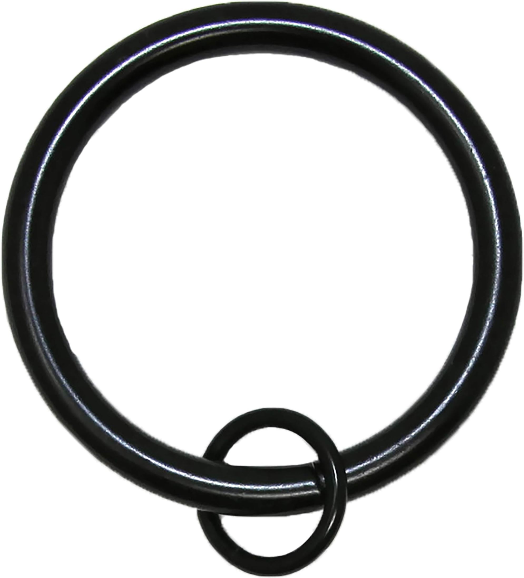 Amazon.com: Urbanest Solid Metal Window Drapery Curtain Panel Ring with ...