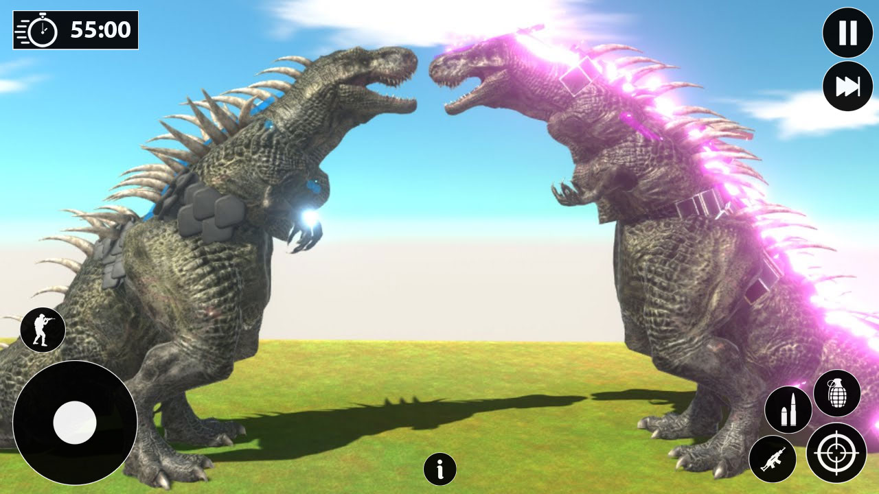 Animals Battle Dino Revolt 3D Simulator Survival Fight Games - App on ...