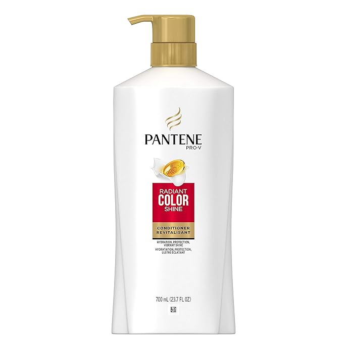 Amazon.com : Pantene Pro-v Radiant Color Shine Conditioner, 23.7 Fl Oz ...