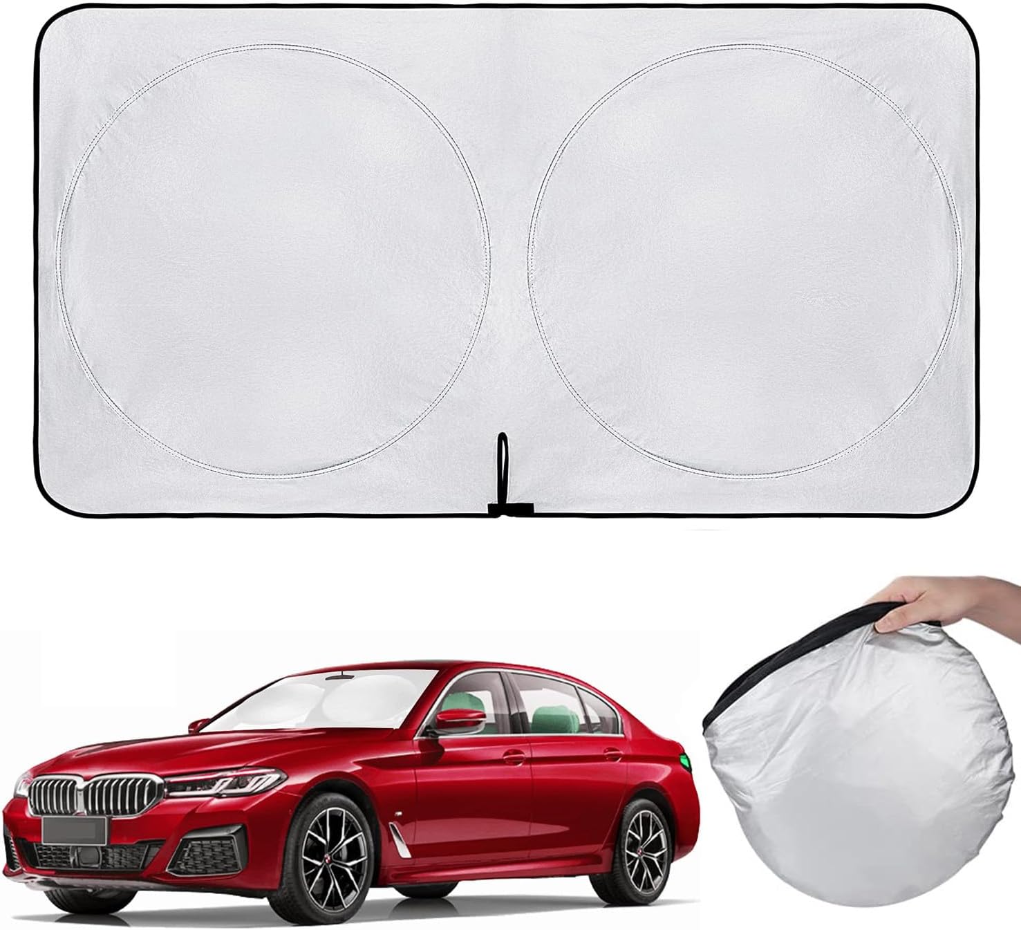 MNNHQ Parasol para Parabrisas de Coche, Parasoles para Auto Plegable ...