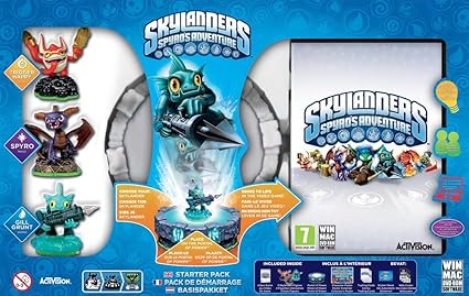 Skylanders: Spyro's Adventure Starter Pack (PC DVD) : Amazon.co.uk: PC ...