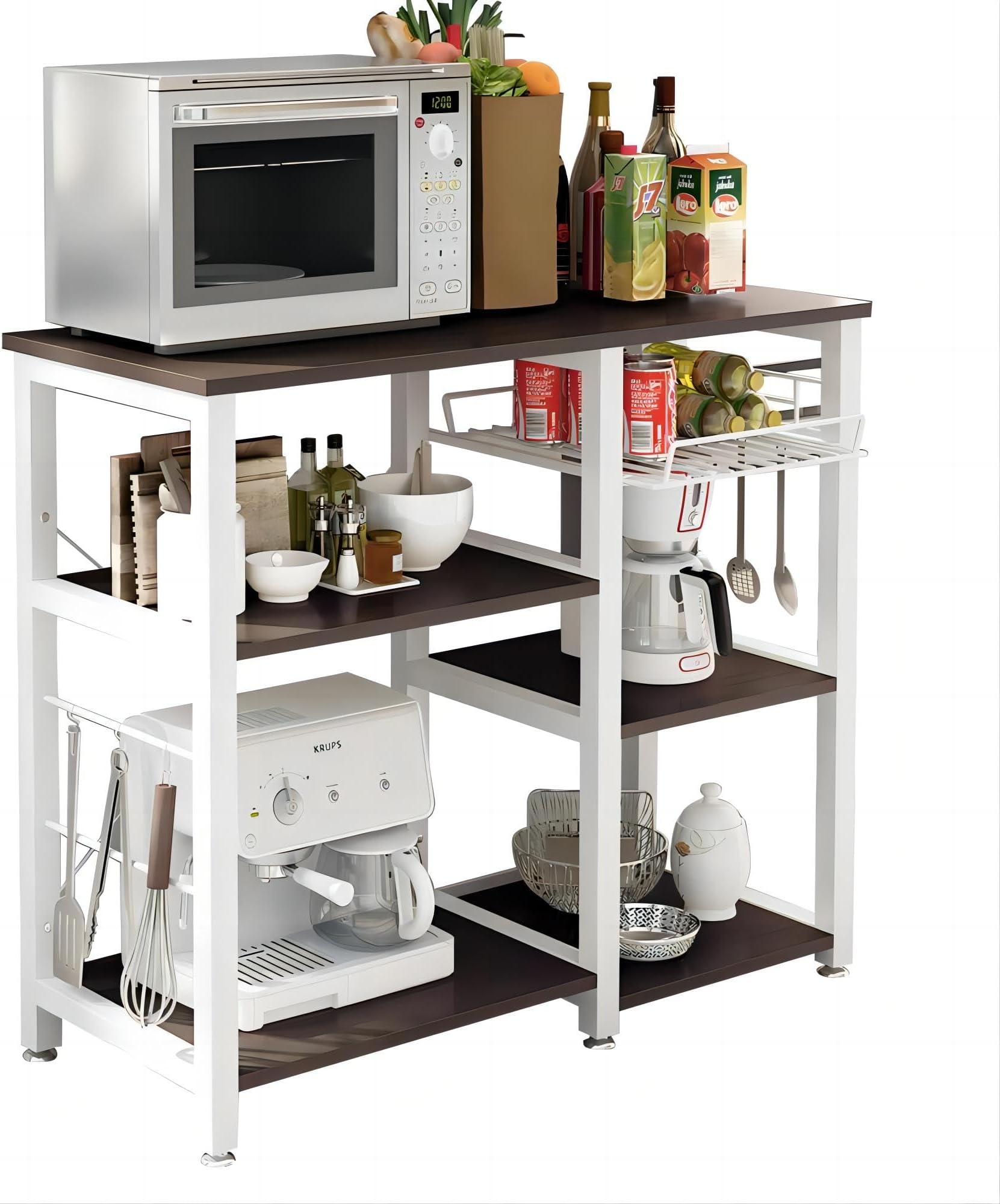 Amazon.com - Hastatii Storage Rack Kitchen Baker's Rack - Utility ...