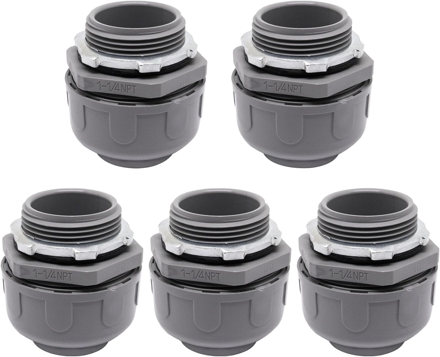 BENLIUDH Non-Metallic Liquid Tight Conduit Connector, Flexible Conduit ...